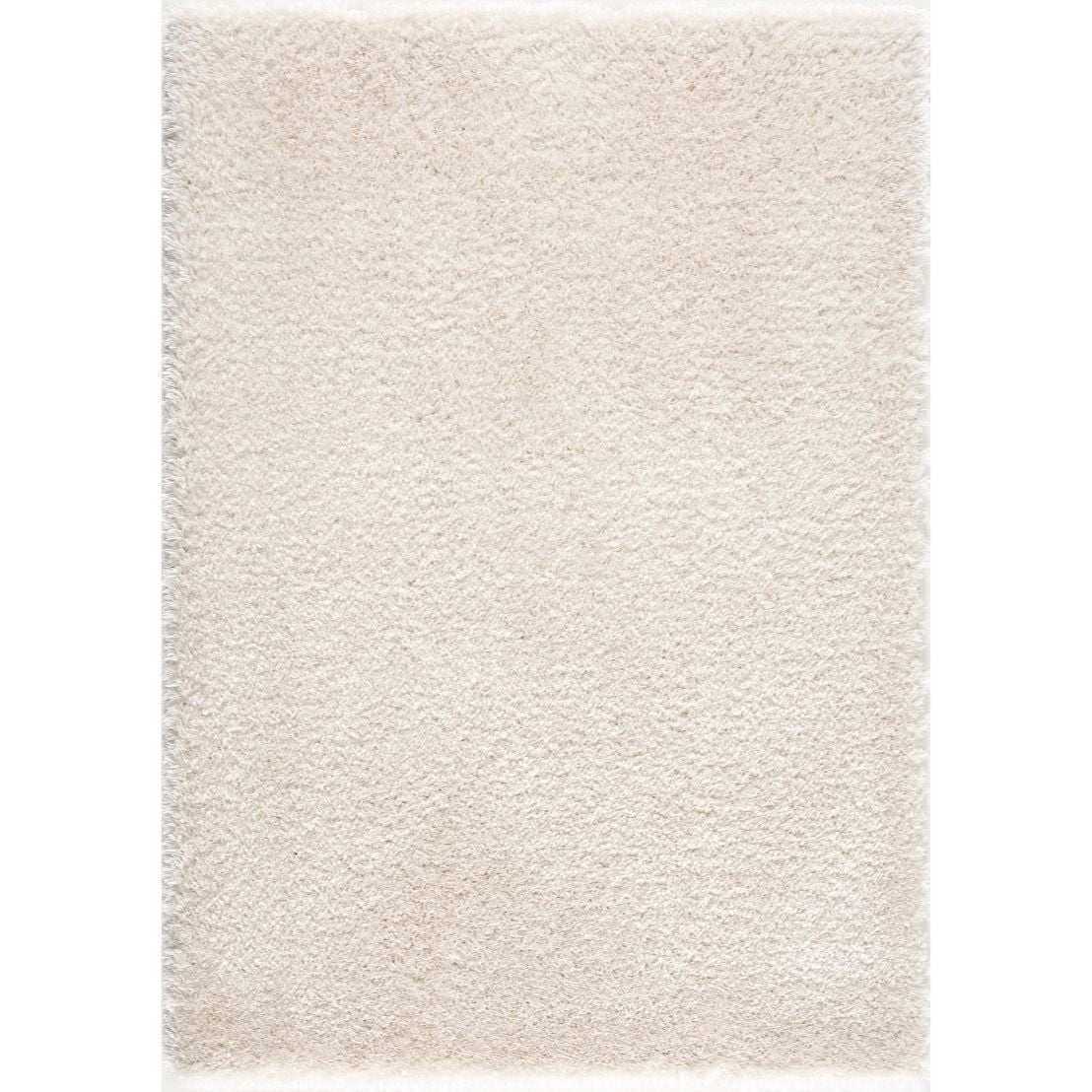 LBaiet 8' x 10' White Solid Rectangular Shag Area Throw Rug - Walmart.com