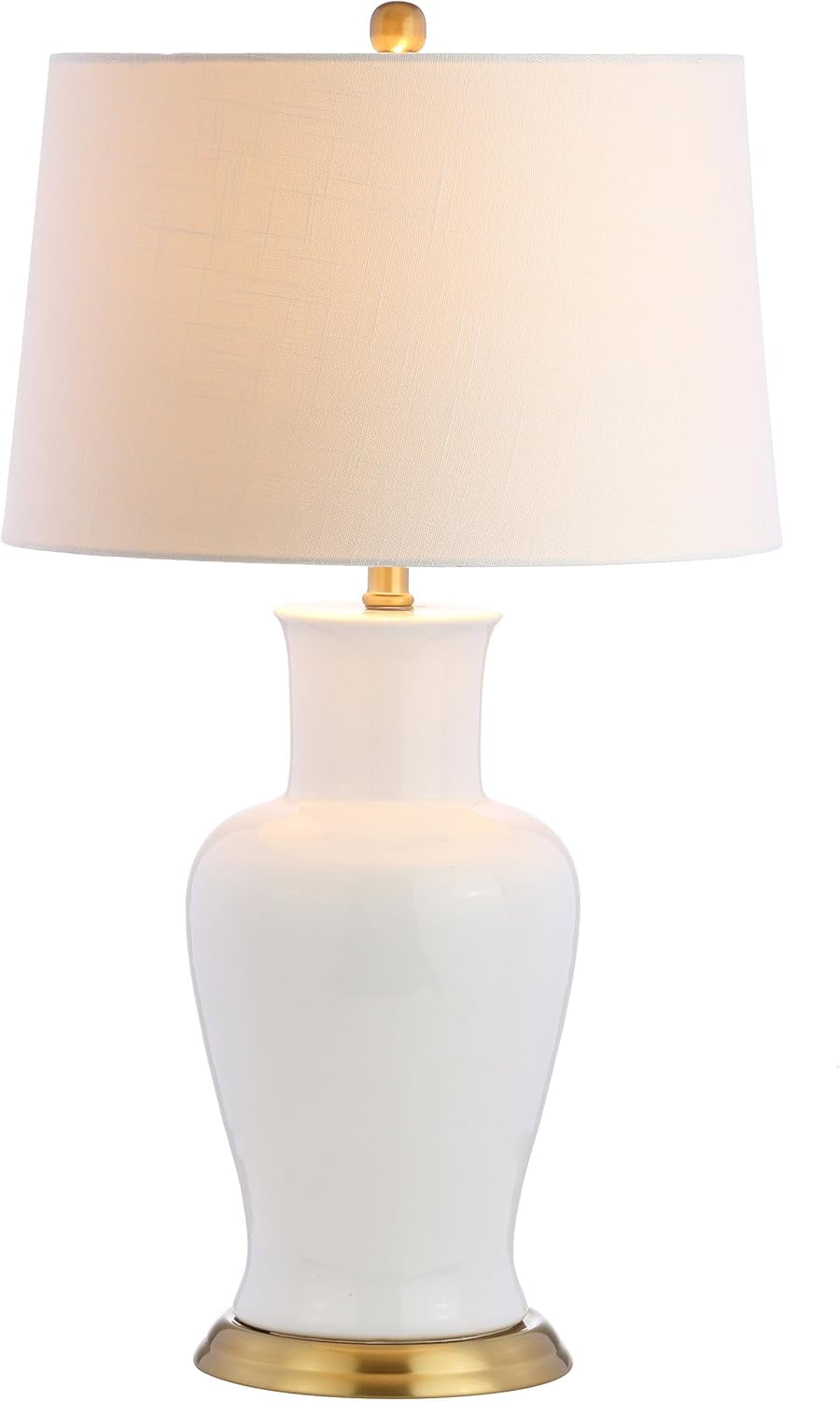 Julian 29" Ceramic LED Table Lamp Traditional Transitional Bedside Desk ...