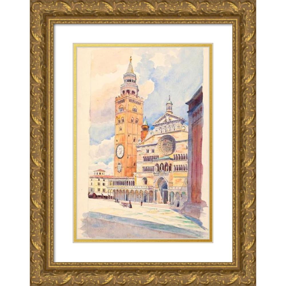 Julian Clarence Levi 18x24 Gold Ornate Framed and Double Matted Museum ...