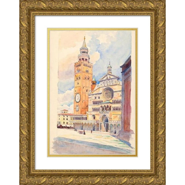 Julian Clarence Levi 18x24 Gold Ornate Framed and Double Matted Museum ...