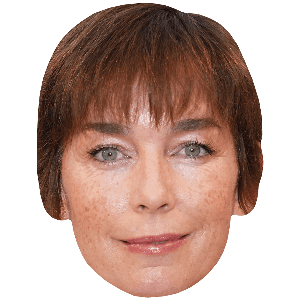 Julianne Nicholson (Short Hair) Celebrity Mask, Flat Card Face, Fancy ...