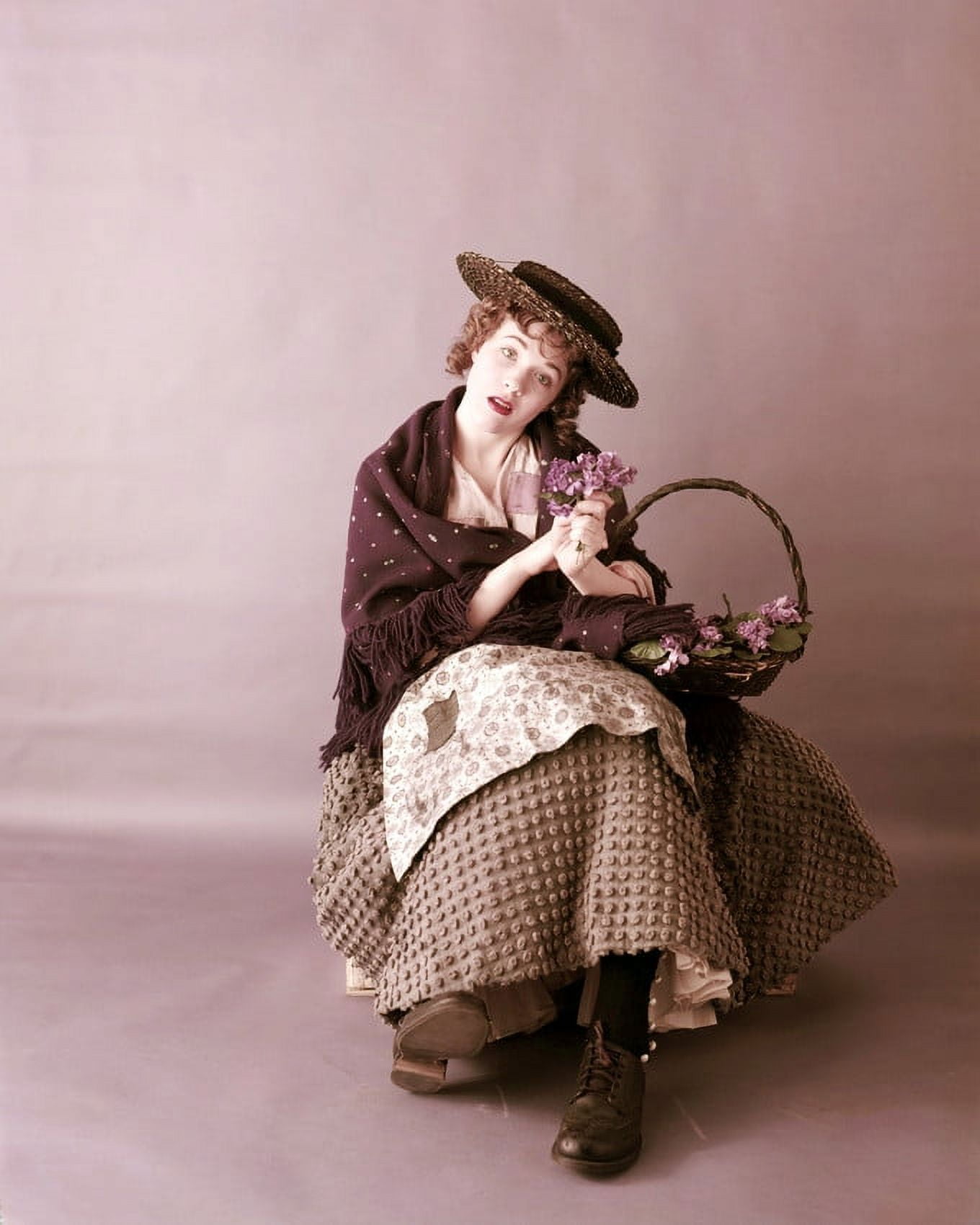 Julie Andrews Early Pose For Stage Pygmalion 24X36 Classic Hollywood ...