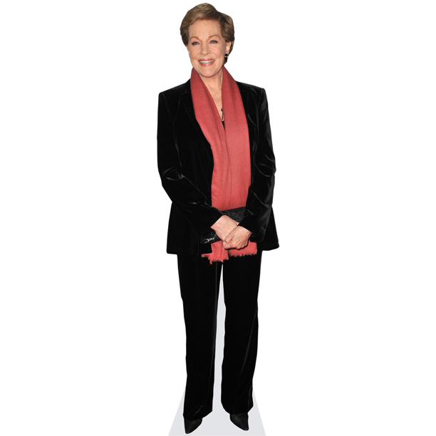 Julie Andrews Mini Cardboard Cutout Standee - Walmart Business Supplies