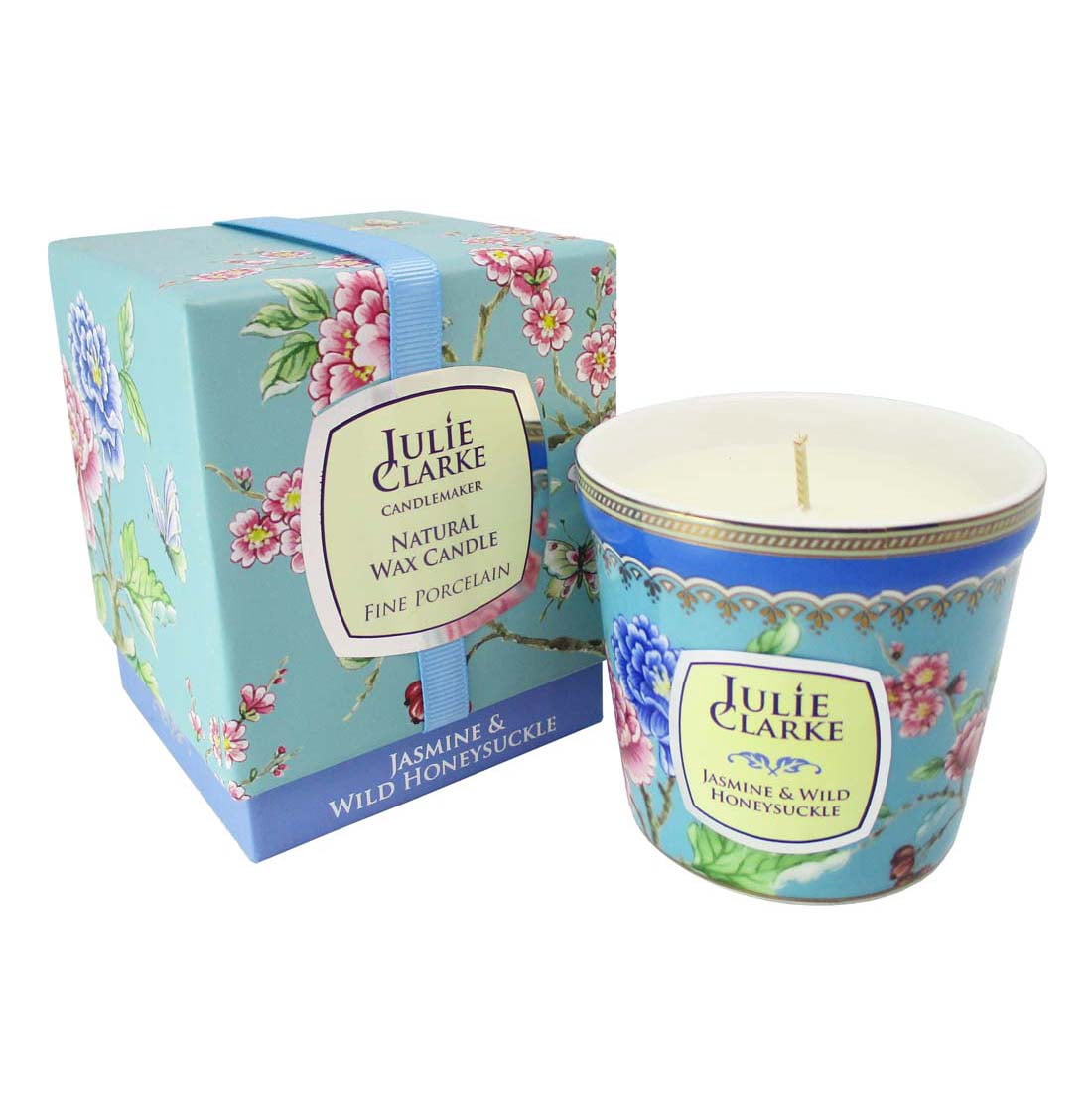 Julie Clarke Bone China 150g Scented Candle - Botanic Jasmine and Wild ...
