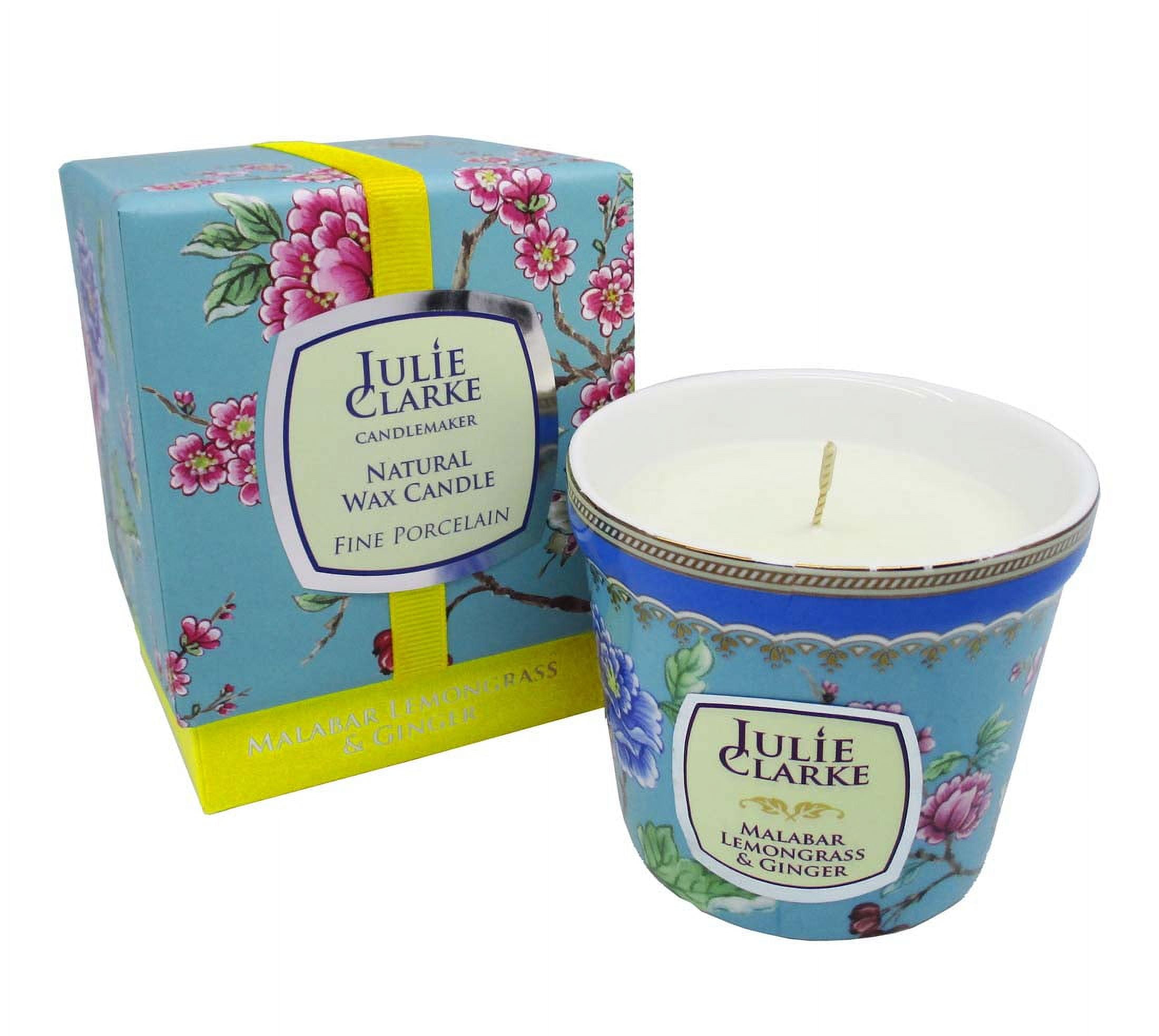 Julie Clarke Bone China 150g Scented Candle - Botanic Malabar ...