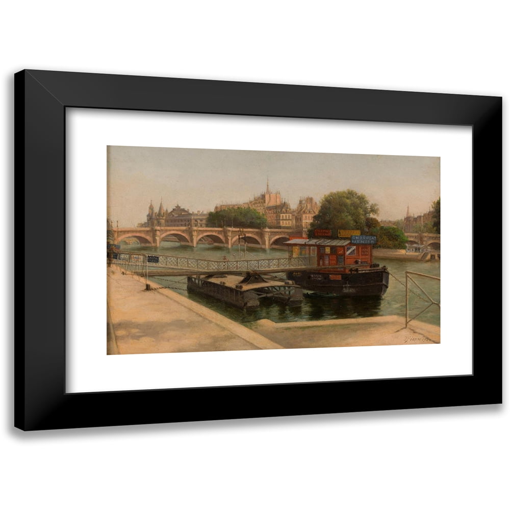 Julien Hippolyte Féron 24x17 Black Modern Framed Museum Art Print ...