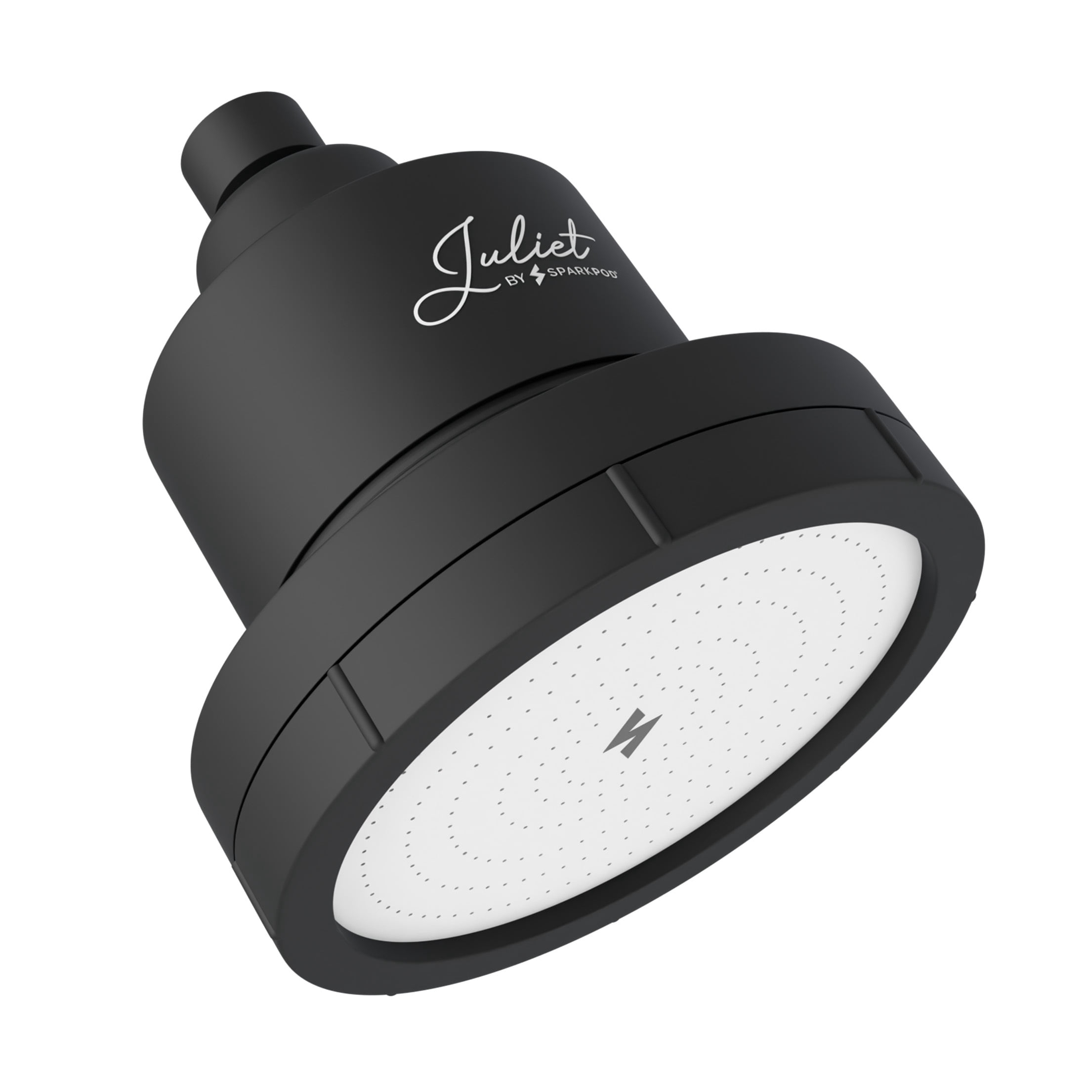 Juliet by SparkPod Filtered High Pressure Shower Head - Matte Black ...
