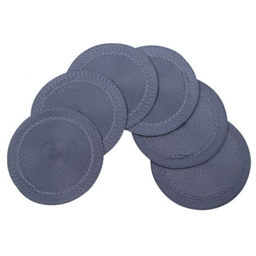 Venice Collections London Woven Spiral Table Placemats 16.9 X 13 Inches ...