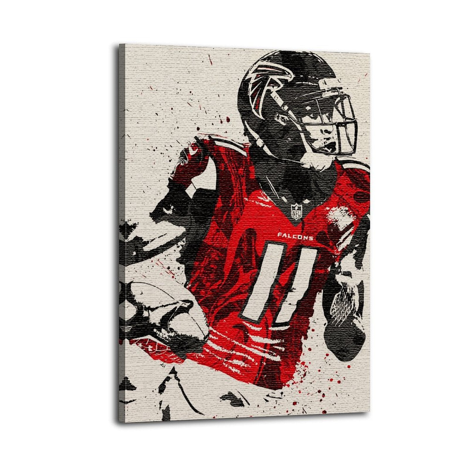 Julio Jones Canvas Art Wall Decor Posters Home Bar Restaurant Garage ...