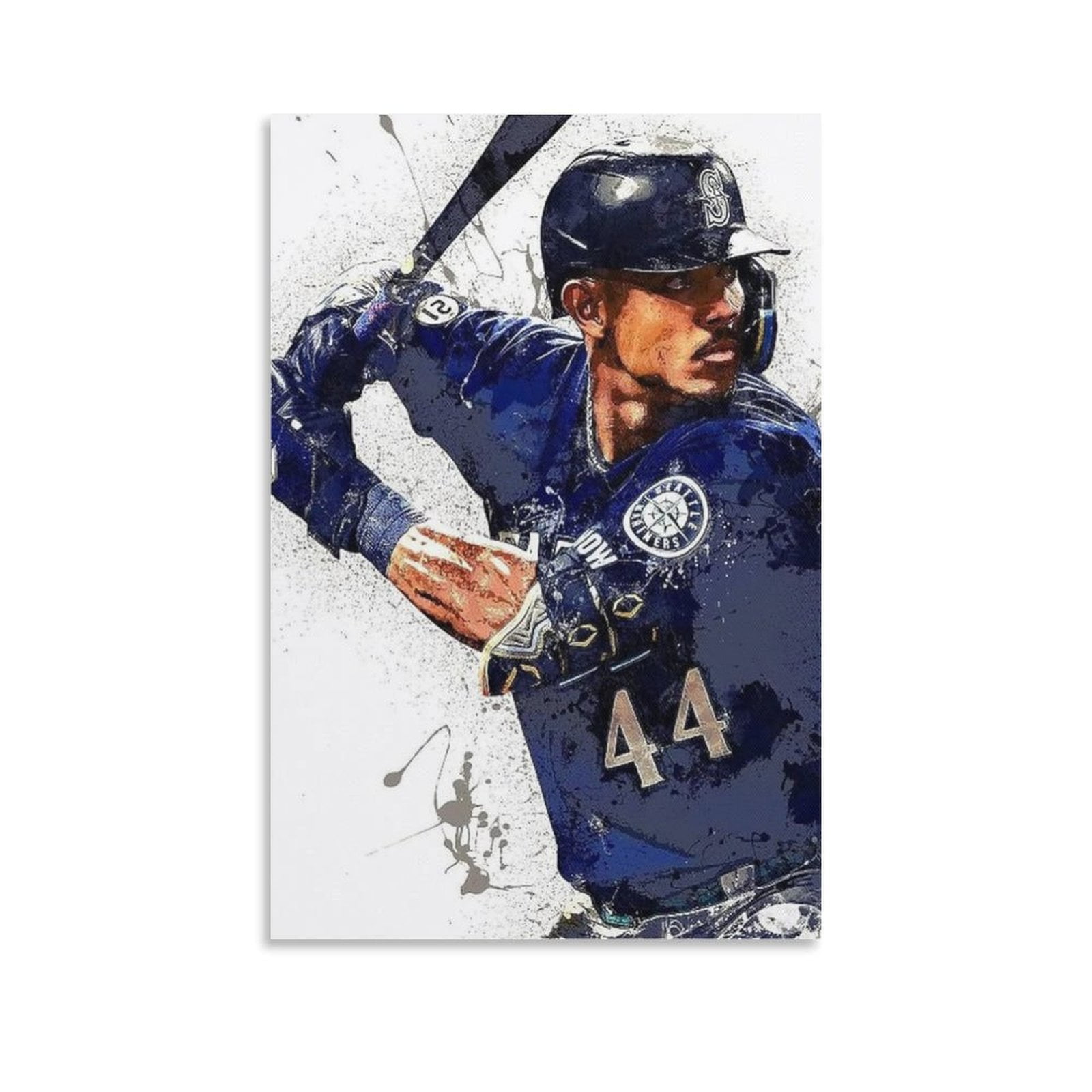 Julio Rodriguez Baseball Poster8 Canvas Poster Bedroom Living Room ...