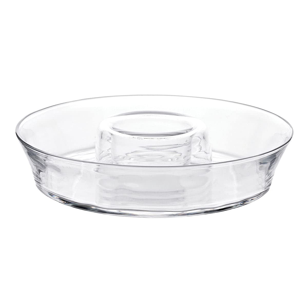 Juliska Puro Glass Chip n Dip - Everyday Glassware - Walmart.com