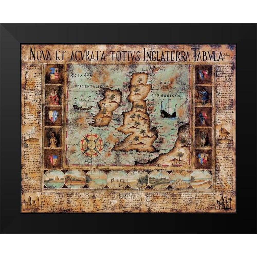 Julius 24x20 Black Modern Framed Museum Art Print Titled - History Of ...