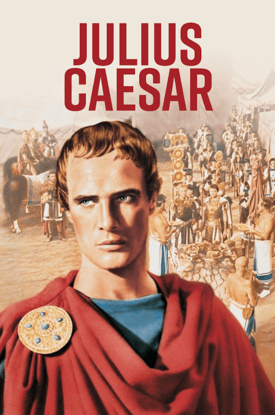 Julius Caesar 1953 Movie Poster 24x36 - Historical Drama, Shakespeare ...