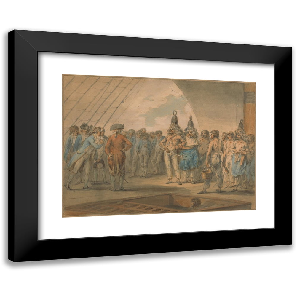 Julius Caesar Ibbetson 14x11 Black Modern Framed Museum Art Print ...