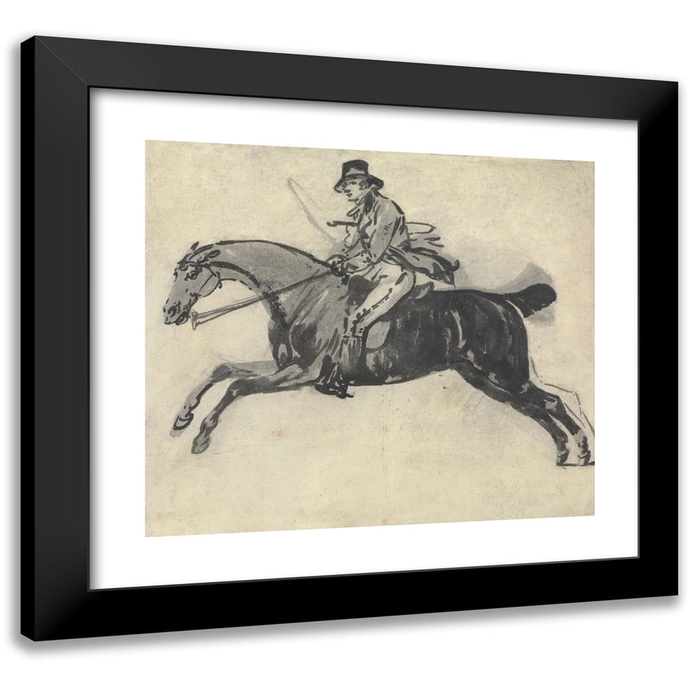 Julius Caesar Ibbetson 17x15 Black Modern Framed Museum Art Print ...