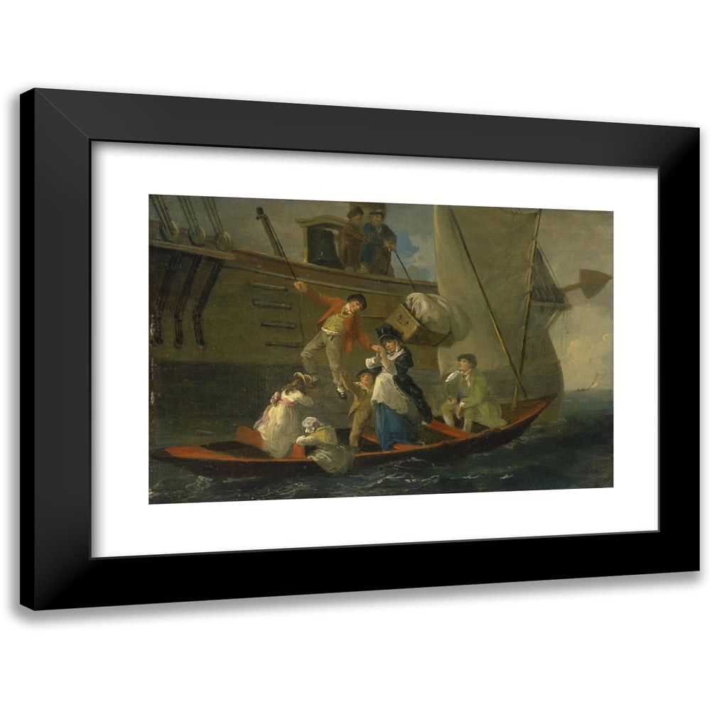 Julius Caesar Ibbetson 24x17 Black Modern Framed Museum Art Print ...