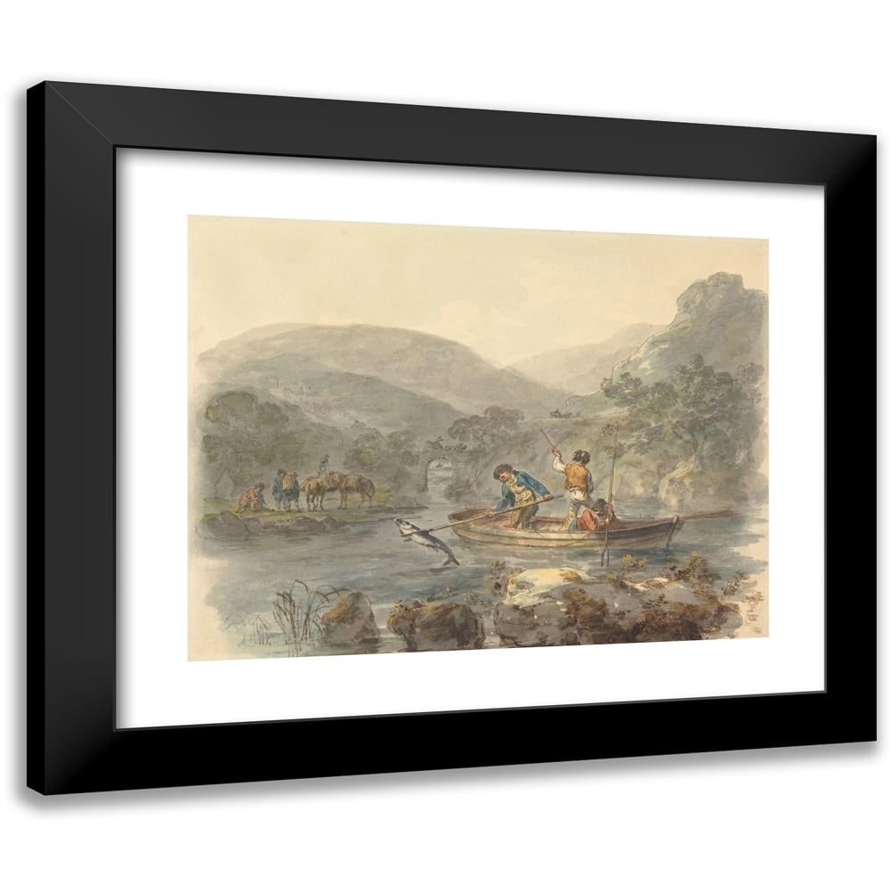 Julius Caesar Ibbetson 24x19 Black Modern Framed Museum Art Print ...