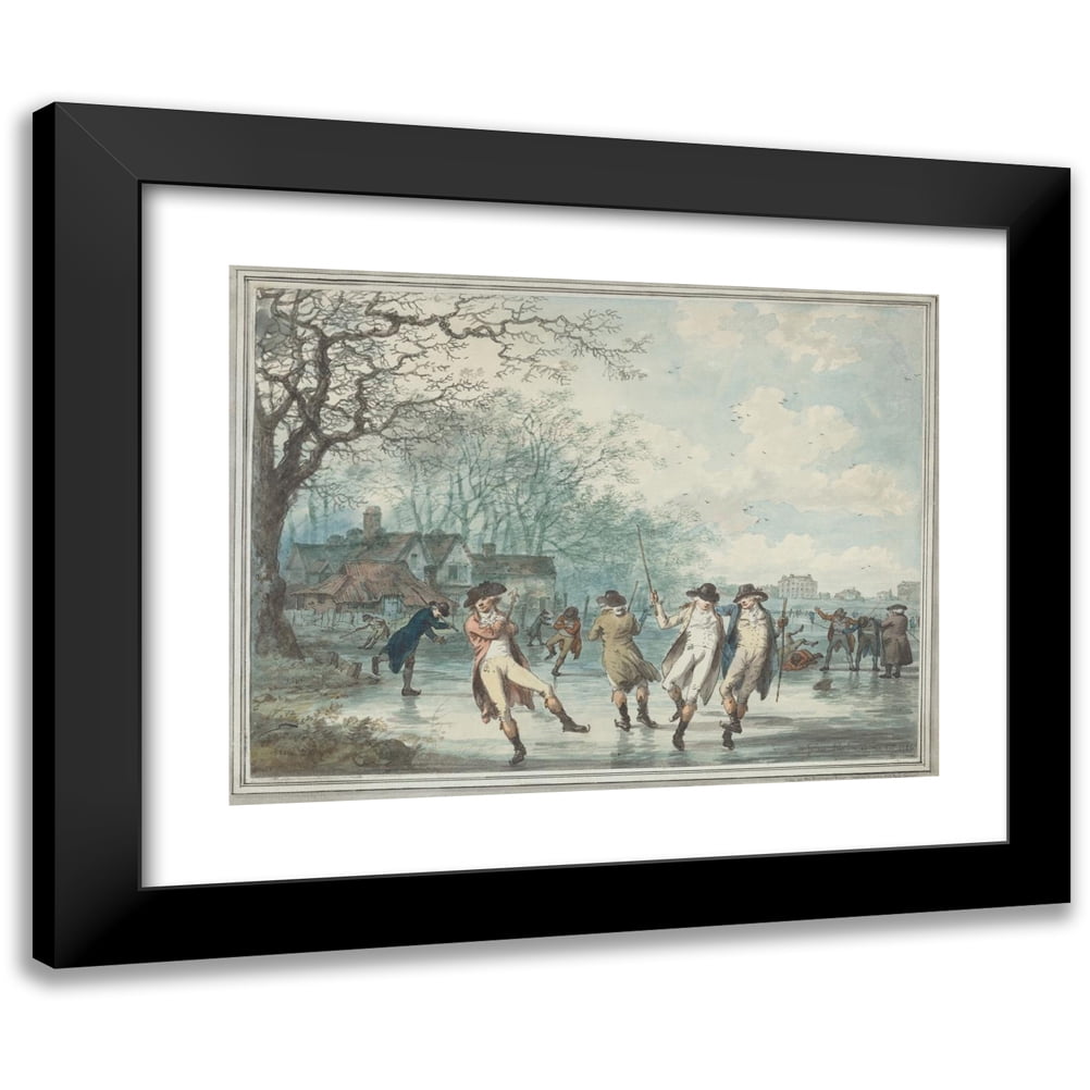 Julius Caesar Ibbetson 24x19 Black Modern Framed Museum Art Print ...