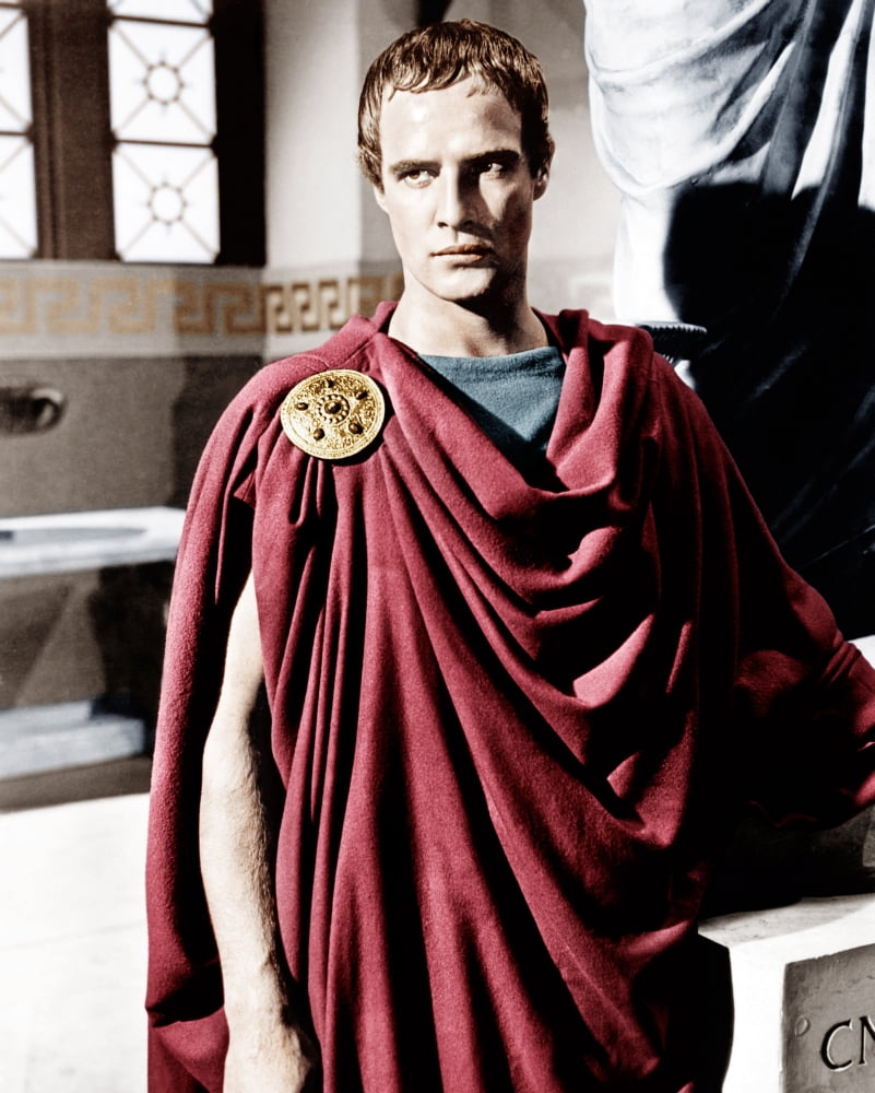 Julius Caesar Marlon Brando 1953 Photo Print (8 x 10) - Walmart.com