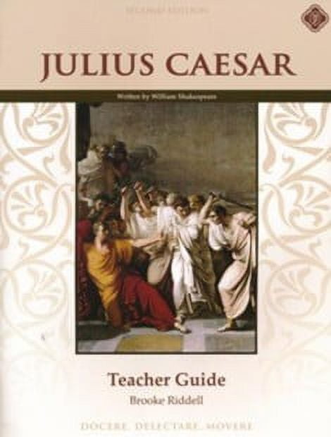 Julius Caesar Memoria Press Teacher Guide, 2Nd Edition - Walmart.com