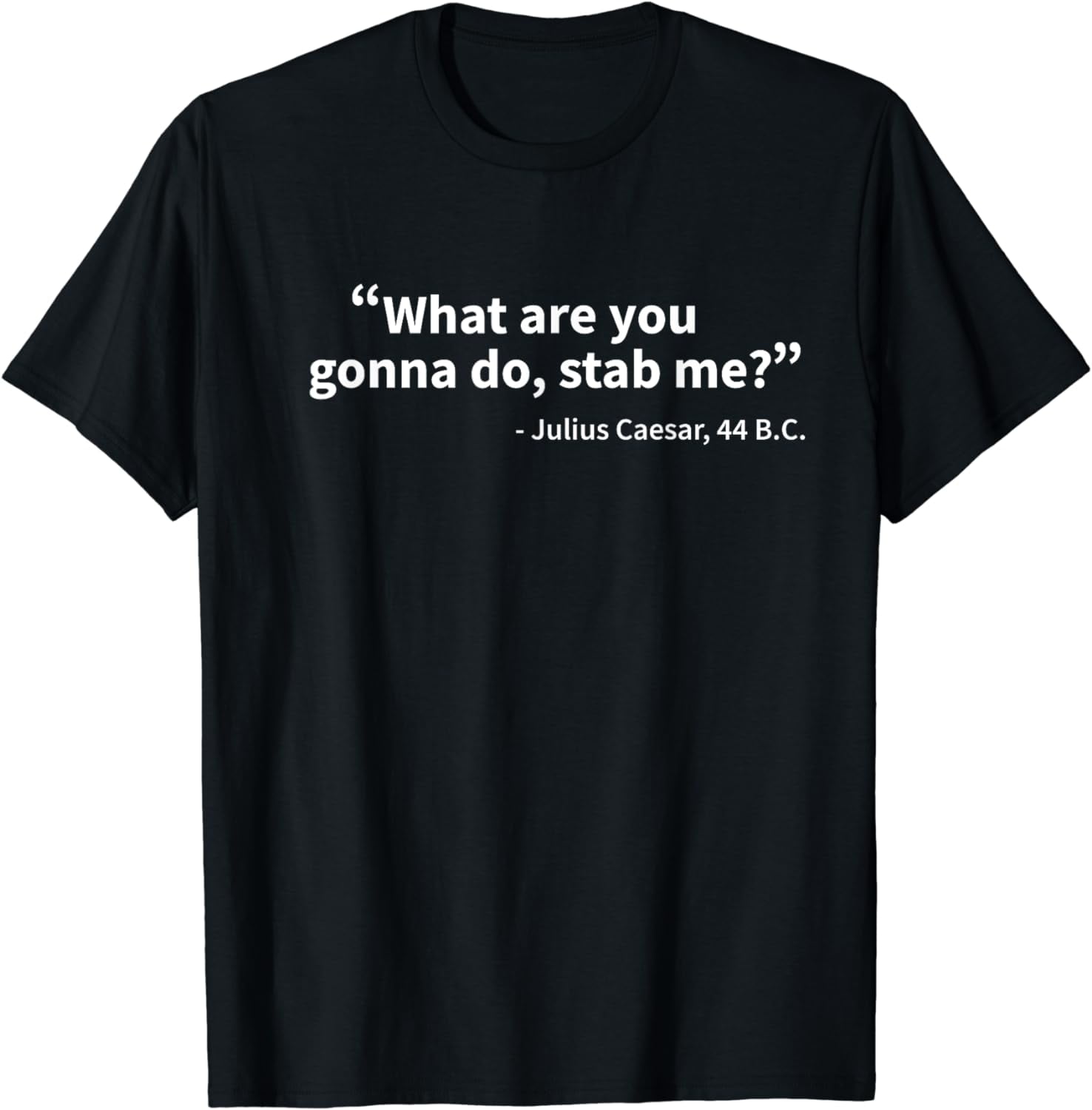Julius Caesar What Are You Gonna Do Rome History Funny T-Shirt ...