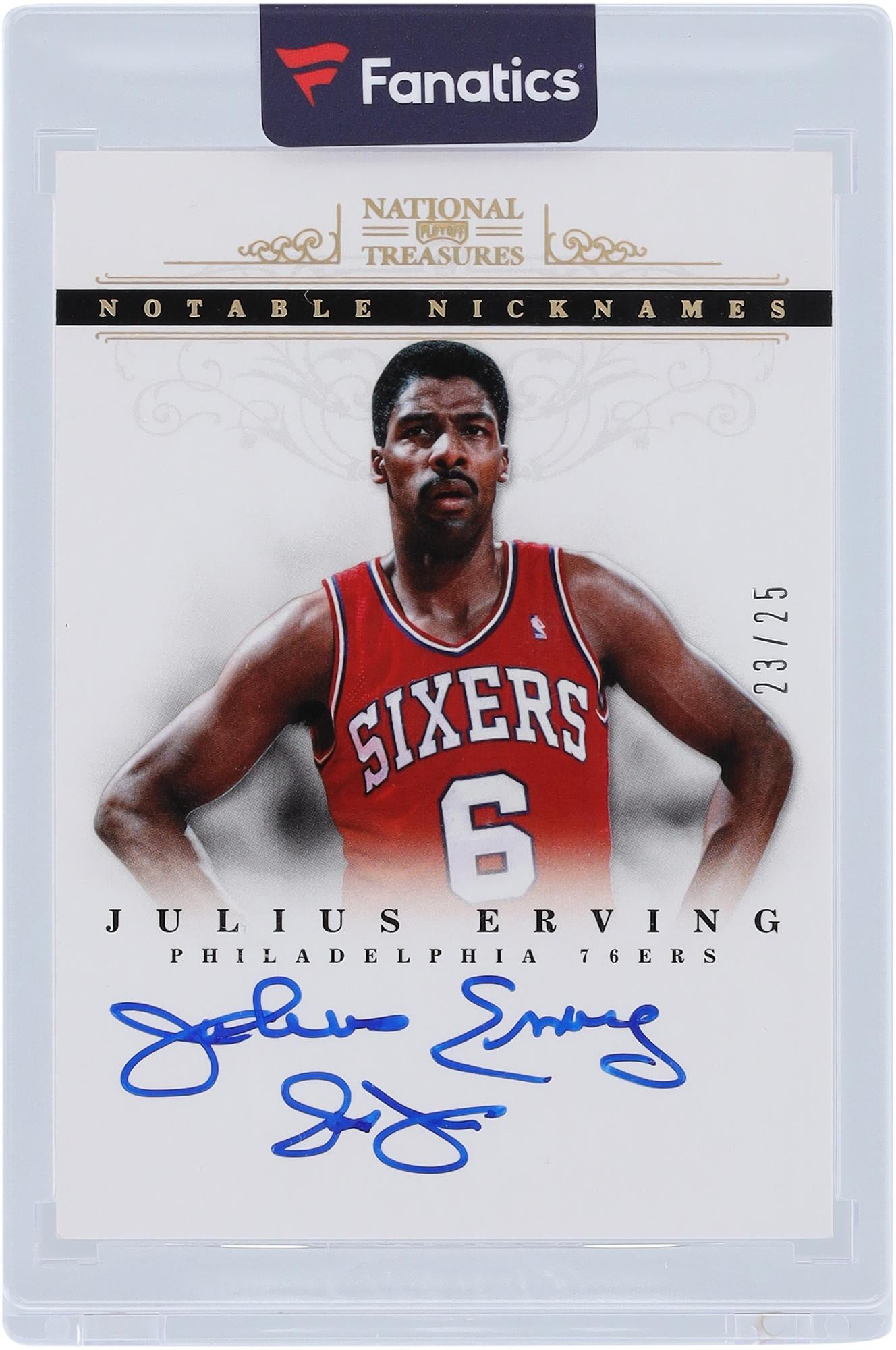 Julius Erving Autograph