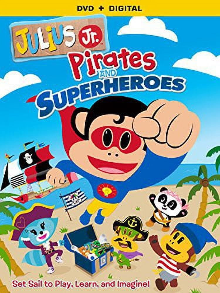 Julius Jr.: Pirates and Superheroes (DVD), A&E Home Video, Animation ...
