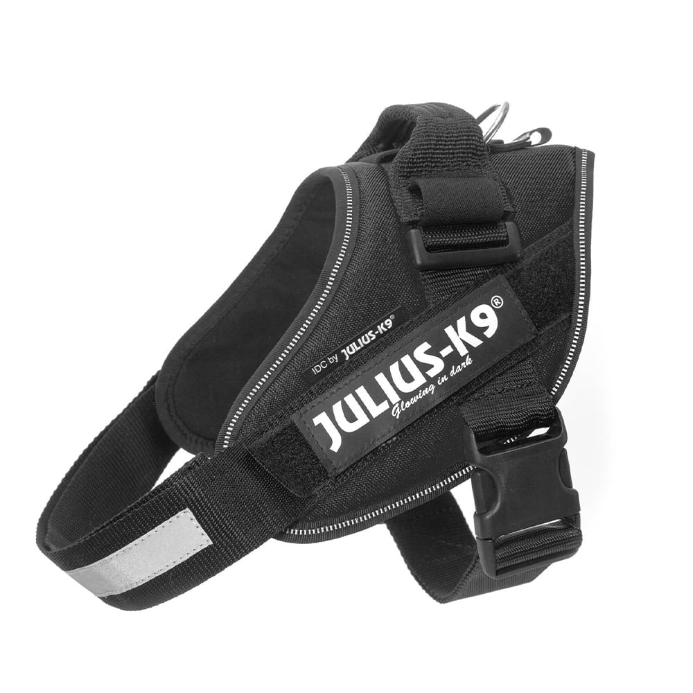 JULIUS-K9, 16IDC-P-2, IDC Powerharness, dog harness, Size: 2, Black 7 ...