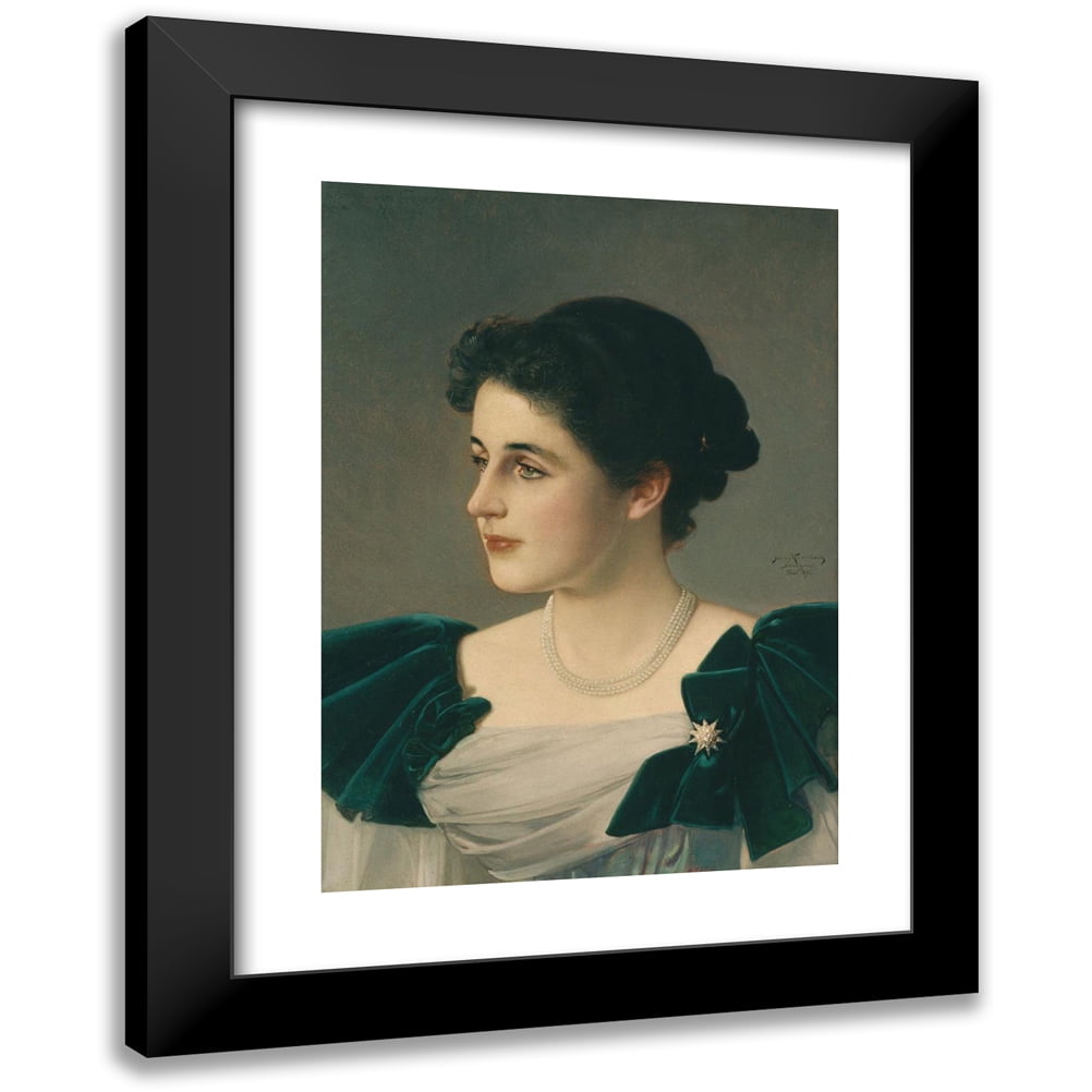 Julius Kronberg 11x14 Black Modern Framed Museum Art Print Titled ...