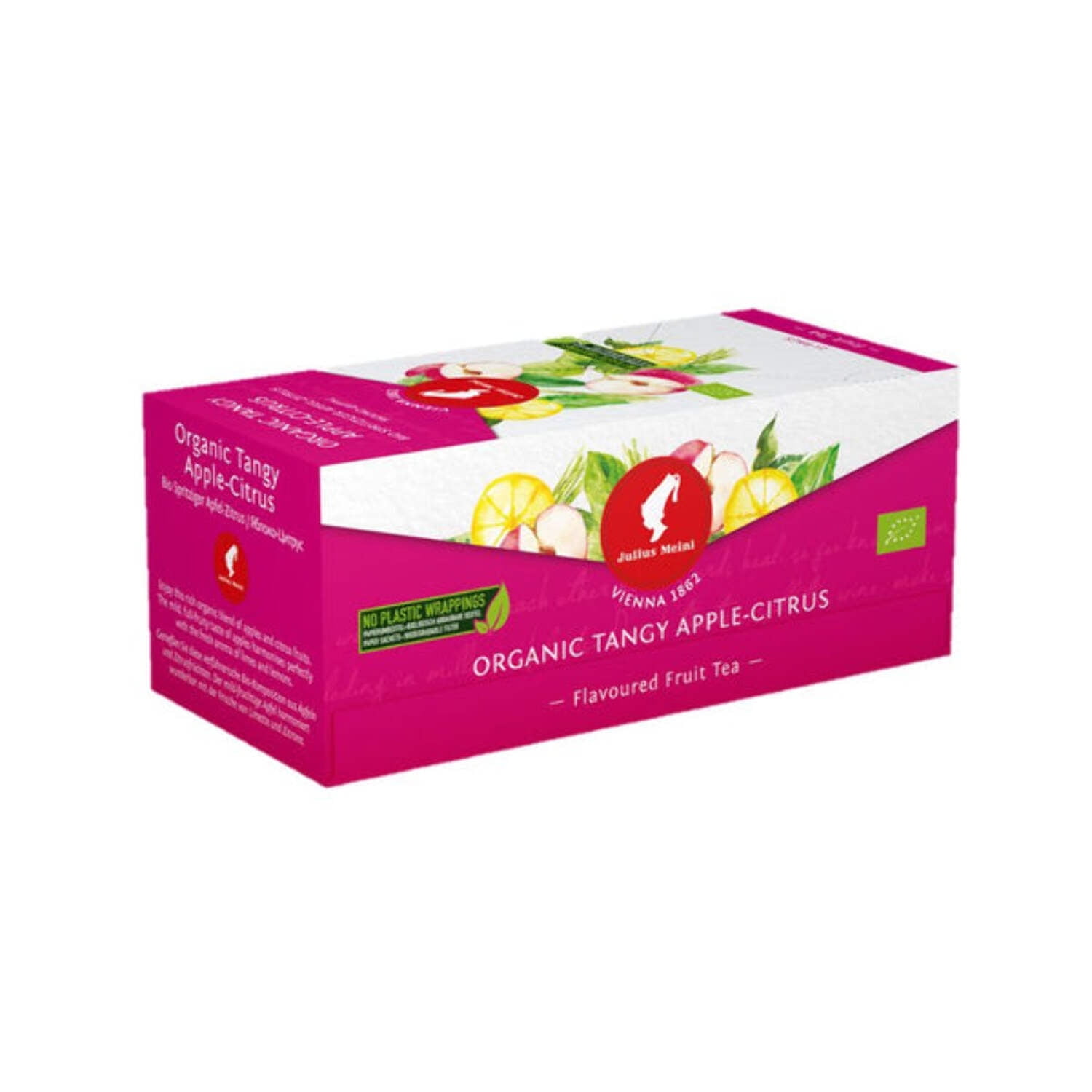 Julius Meinl Organic Tangy Apple Citrus Tea 25ct - Walmart.com