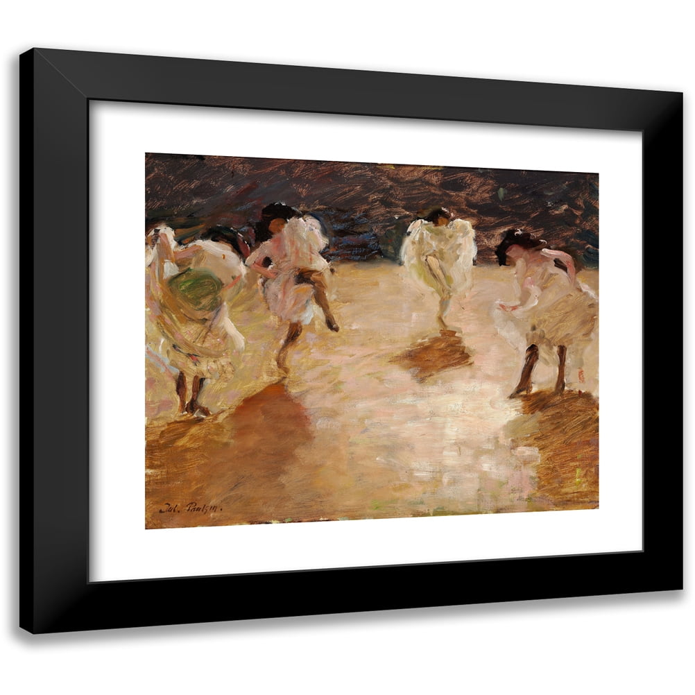 Julius Paulsen 17x15 Black Modern Framed Museum Art Print Titled ...
