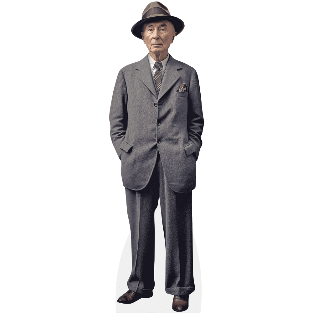 Julius Robert Oppenheimer (Hat) Lifesize Cardboard Cutout Standee ...