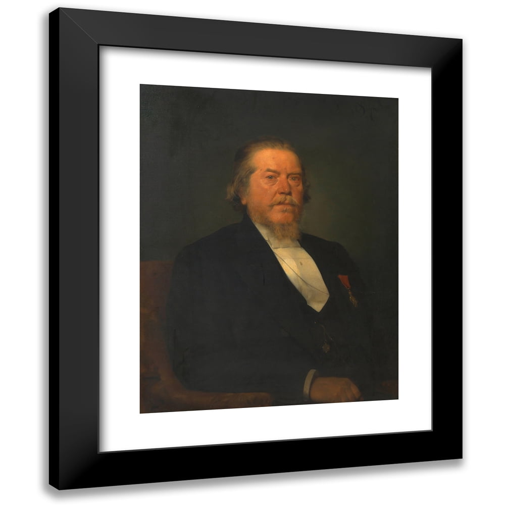 Julius Schmid 15x18 Black Modern Framed Museum Art Print Titled ...