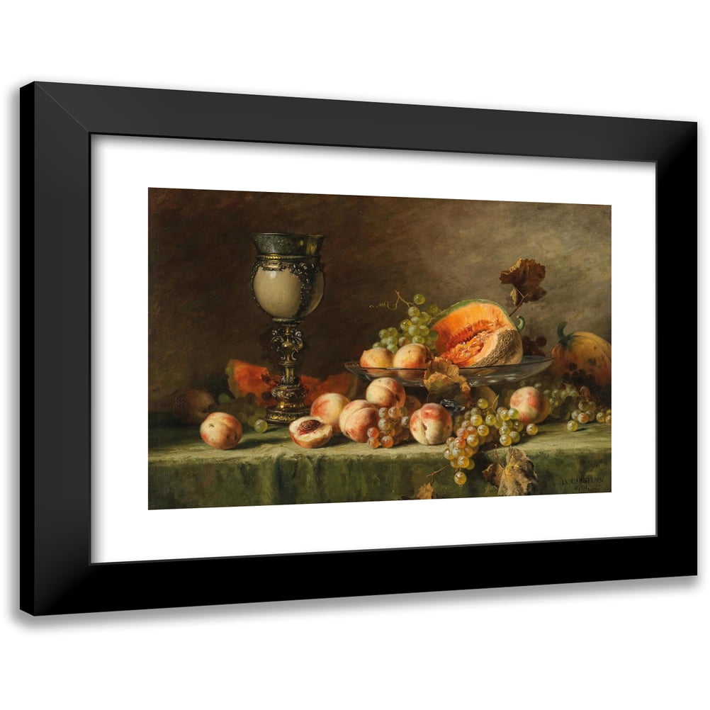 Julius Victor Carstens 18x14 Black Modern Framed Museum Art Print ...