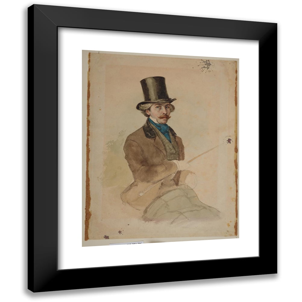 Juliusz Kossak 12x14 Black Modern Framed Museum Art Print Titled ...