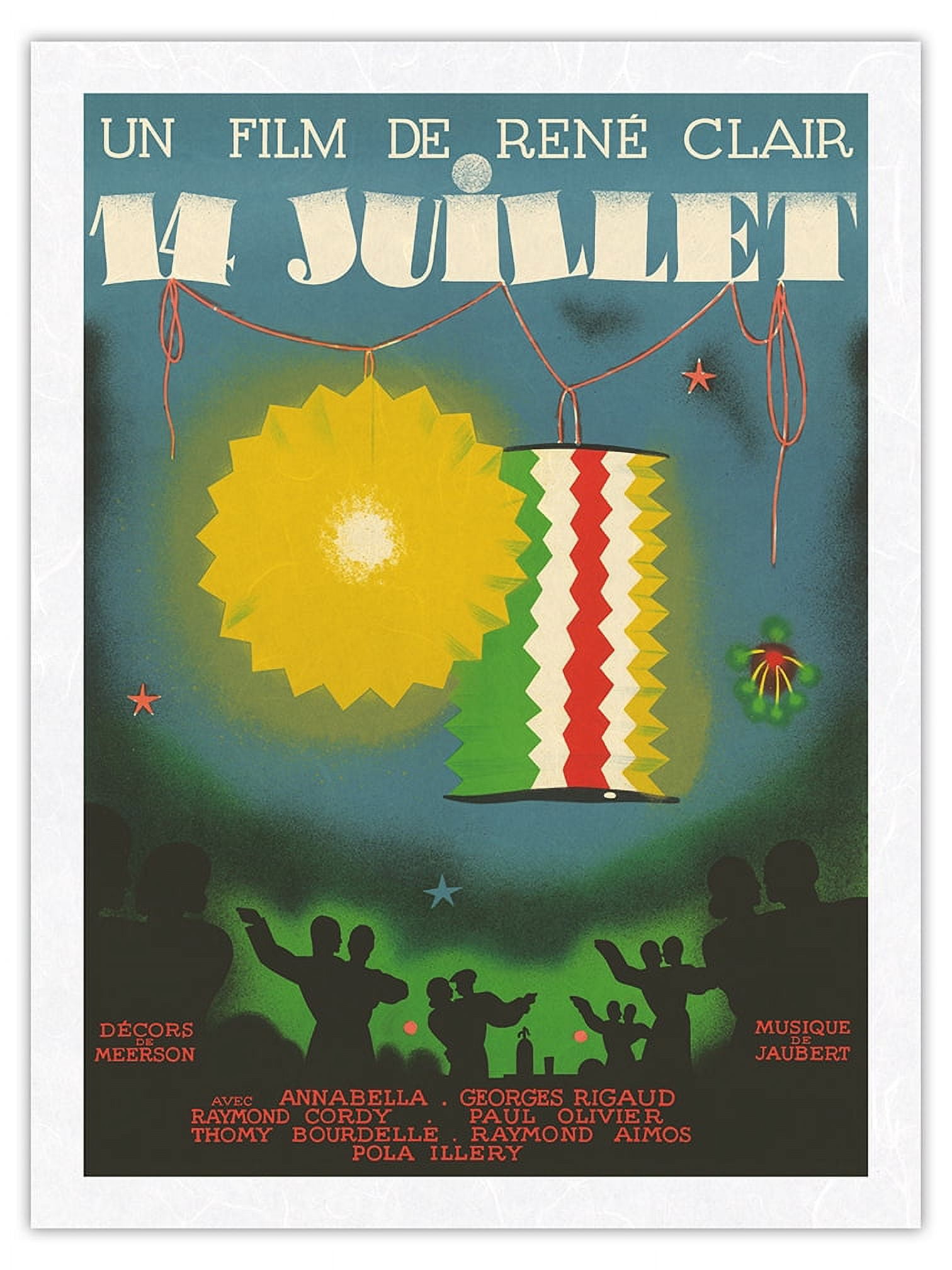 July 14th (Quatorze Juillet) - A Film By René Clair - Vintage Film ...
