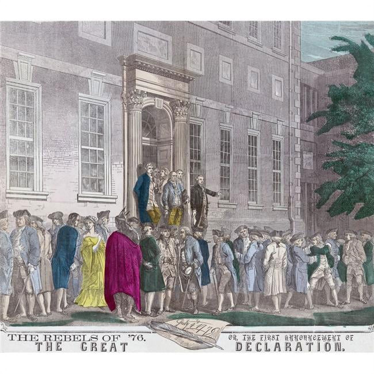 On July 4 - 1776 Members of The Second Continental Congress Leave ...