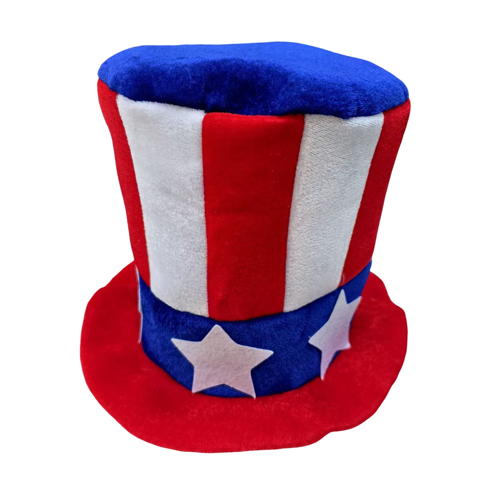 July 4th Dress Up American Flag Hat, Patriotic Star hat tree tops, Red ...