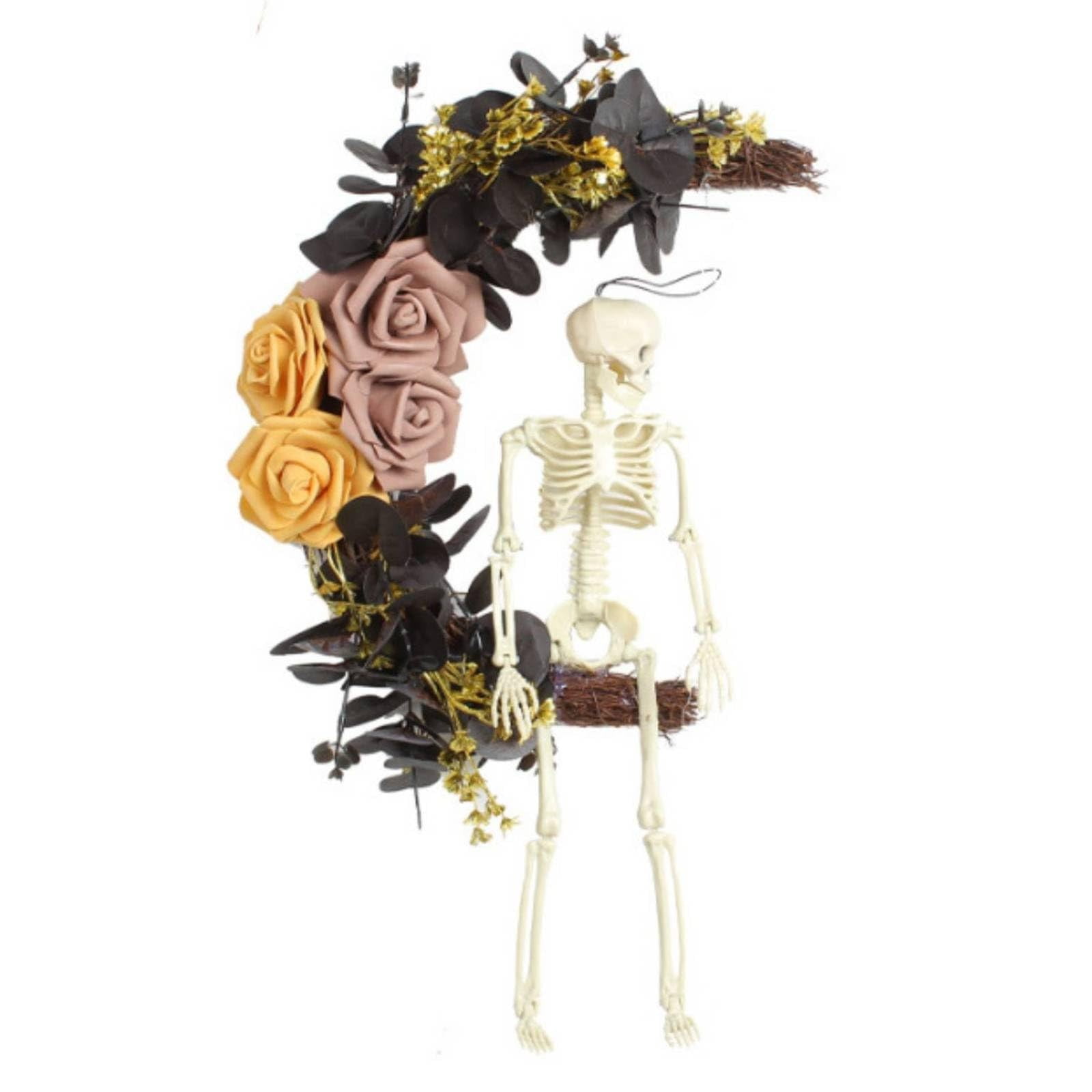 On July 4th Halloween Wreaths for Front Door Halloween Decorations ...