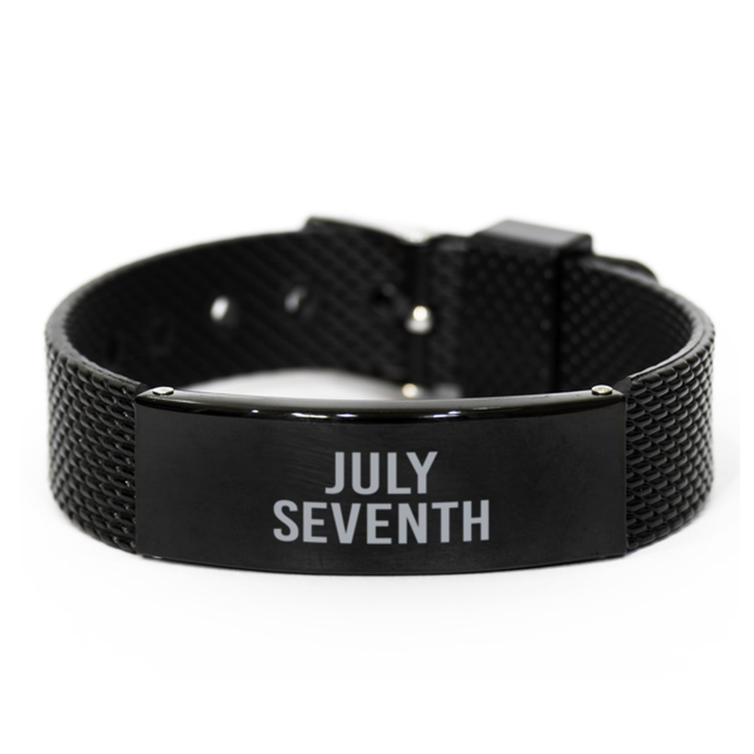 July Seventh Bracelet Birthday Birth Date Wedding Anniversary Date for ...