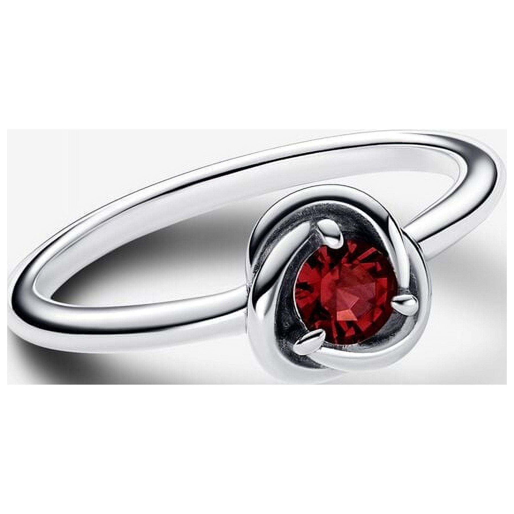 July True Red Eternity Circle Ring - Walmart.com