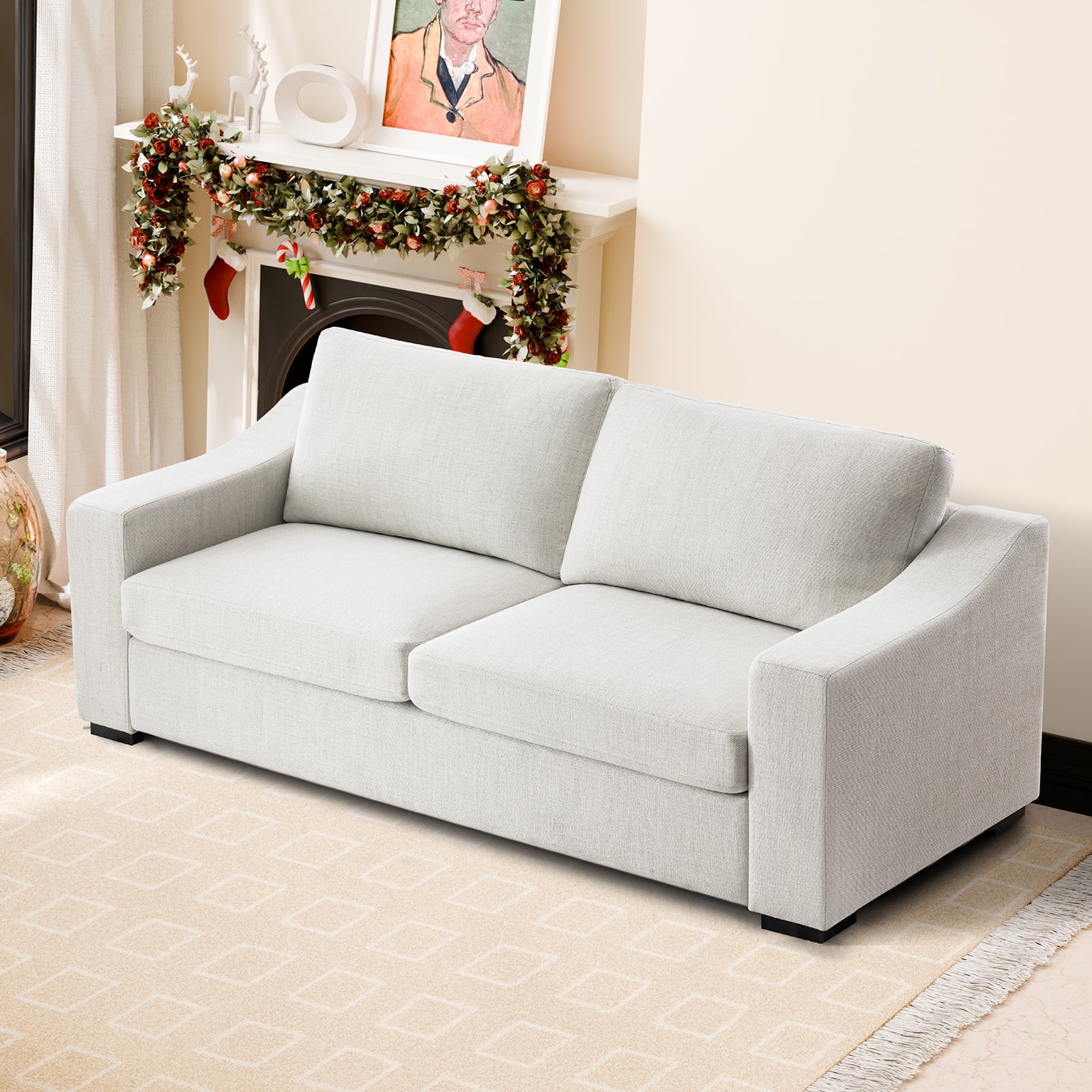 July’s Song 83” Modern Sofa,Oversize Couch for Living Room with Deep ...
