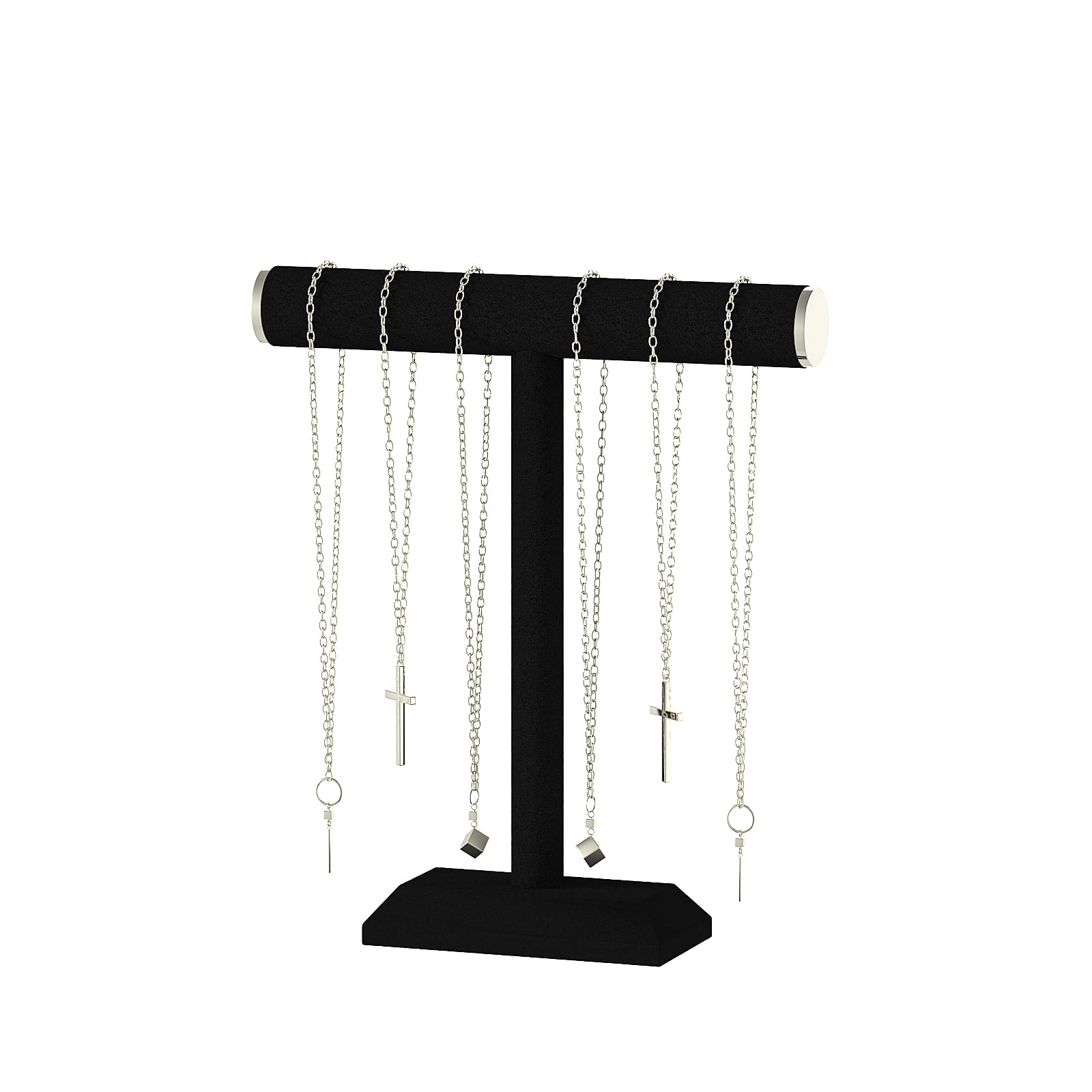 Julysky T-Bar Necklace Holder Stand,Necklace Display Stand for Selling ...