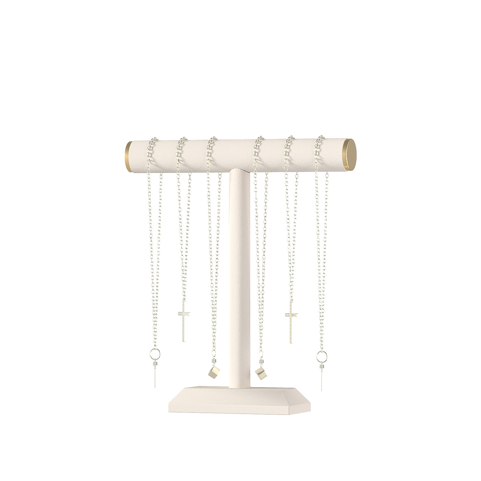 Julysky T-Bar Necklace Holder Stand,Necklace Display Stand for Selling ...