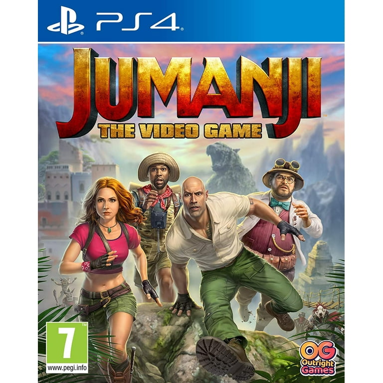 Jumanji The Video Game PS4 Playstation 4 for those who seek to find. a way to leave their world behind Walmart