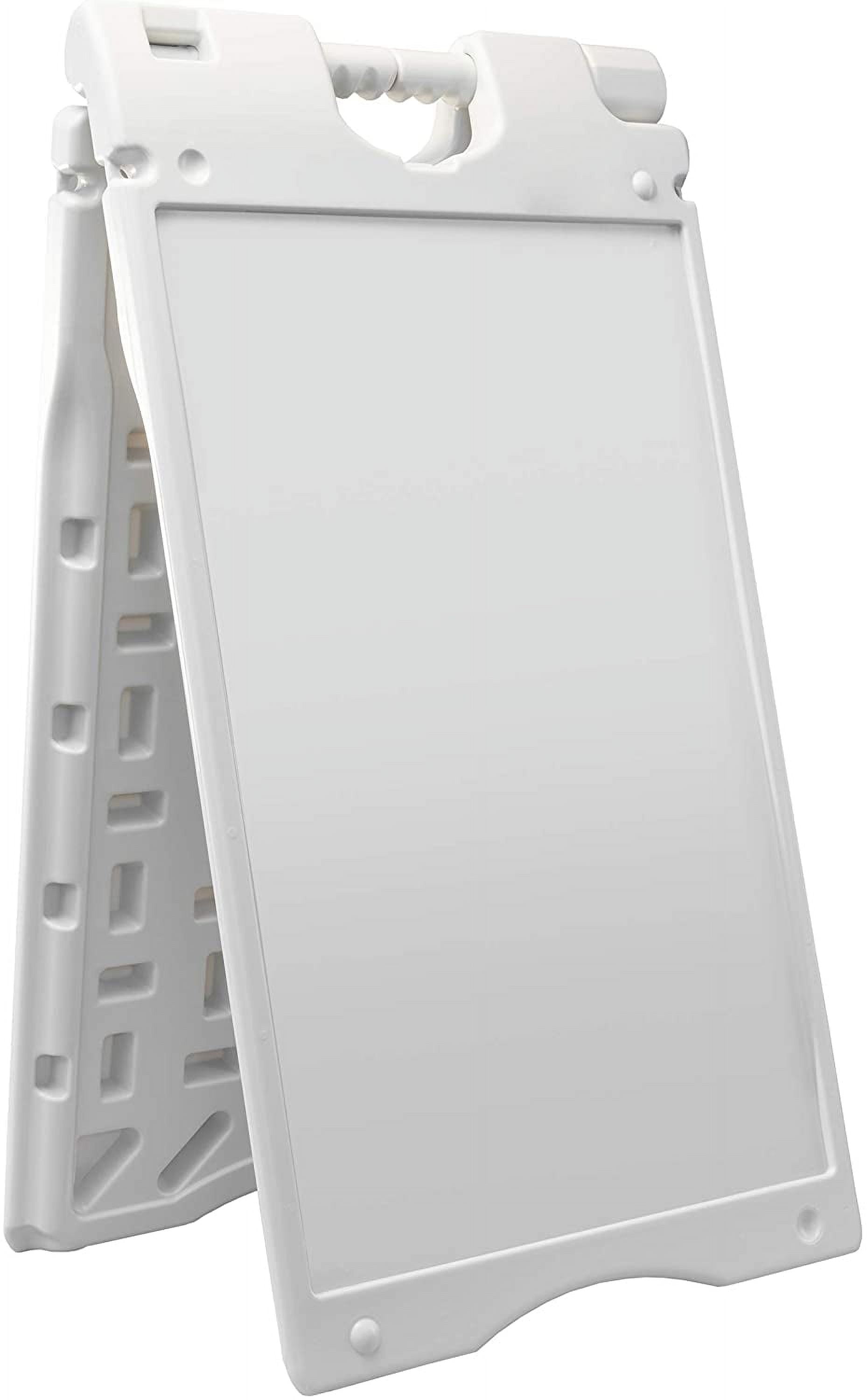 Jumbl Signboard, Foldable with Nonslip PVC Base for Outdoor Sidewalk or ...