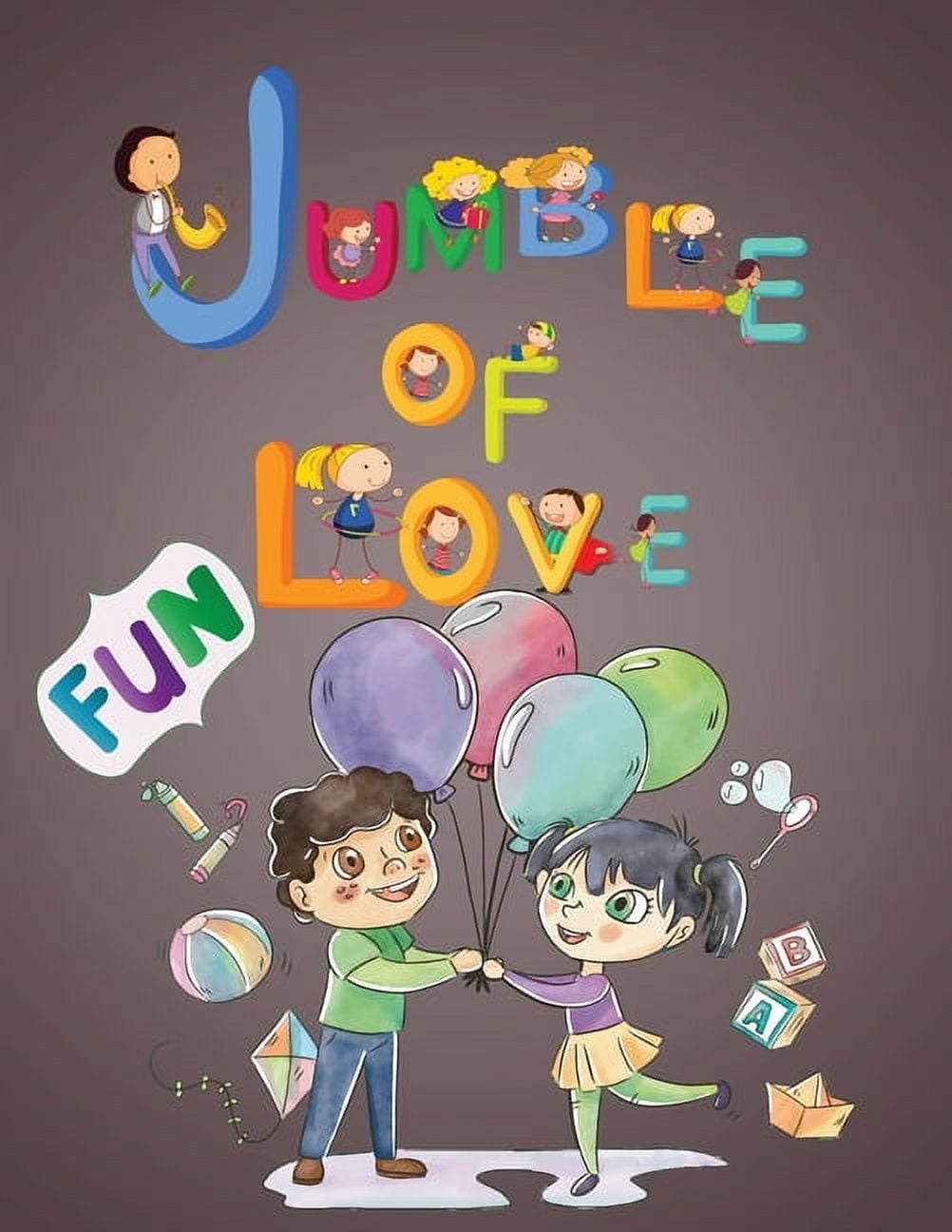 Jumble of Love: Jumble Word Puzzle Books, Word Puzzle Game, Word ...