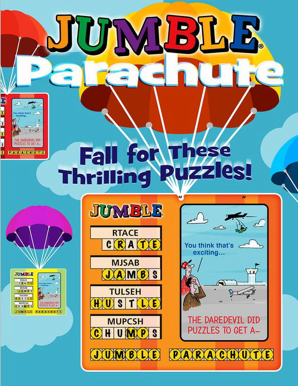 Jumbles®: Jumble® Parachute : Fall for These Thrilling Puzzles ...