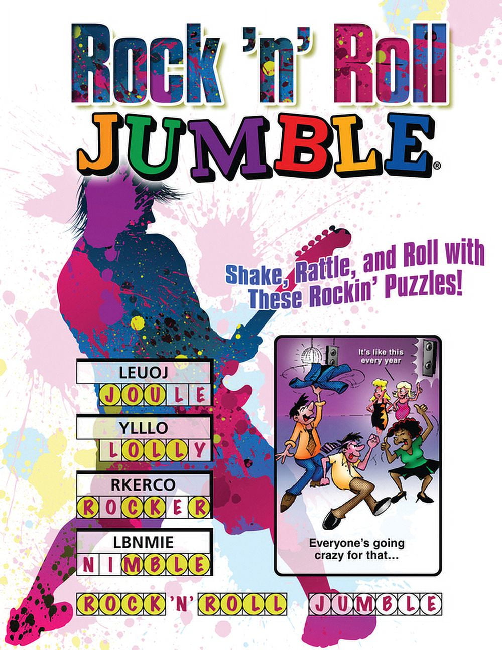 Jumbles(r) Rock 'n' Roll Jumble(r): Shake, Rattle, and Roll with These ...