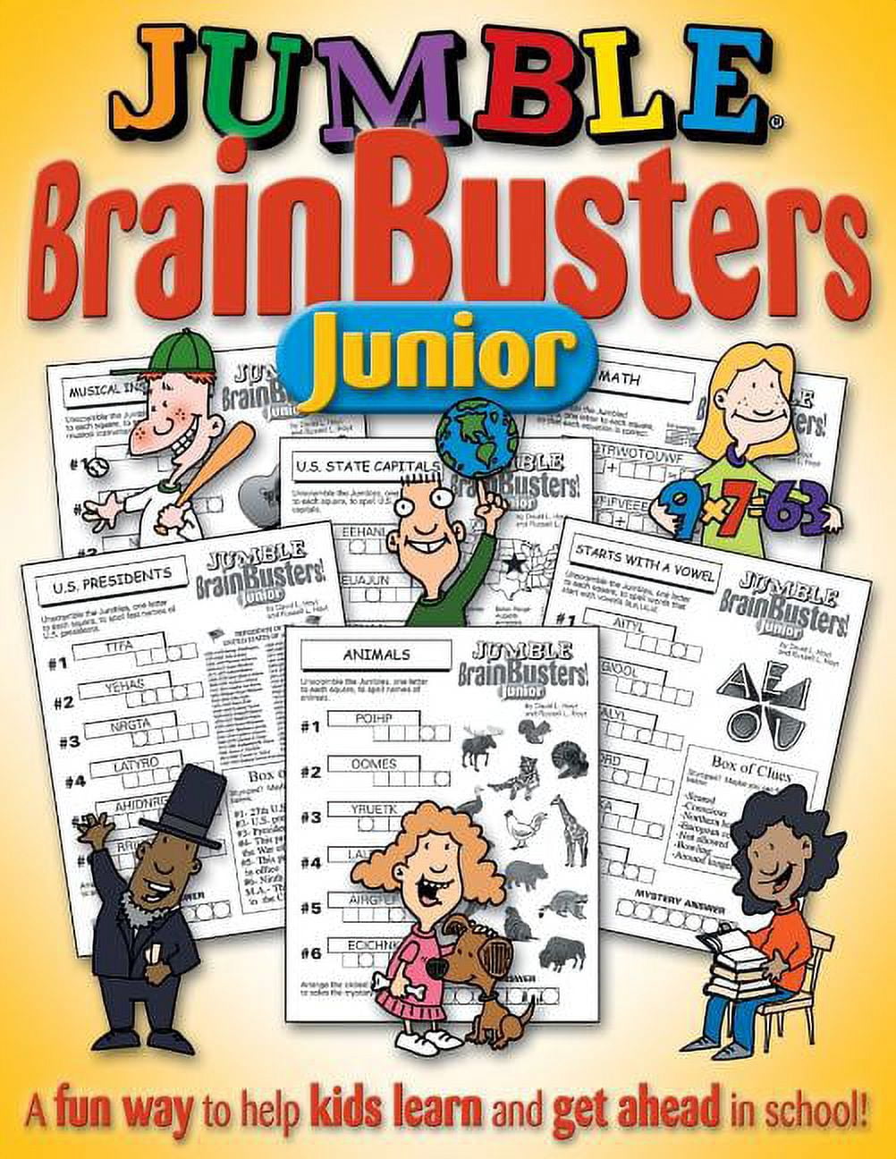 Jumbles(r) Jumble Brainbusters Junior: Because Learning Can Be Fun ...